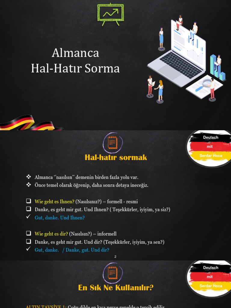 10-+Almanca+Hal+Hatır+Sorma | PDF