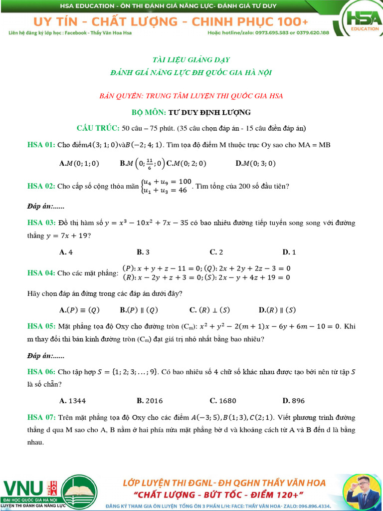 Hsa. THC Chin 02-T Duy NH LNG | PDF