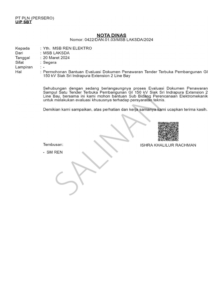 0422 - Dan.01.03 - MSB Laksda - 2024 | PDF