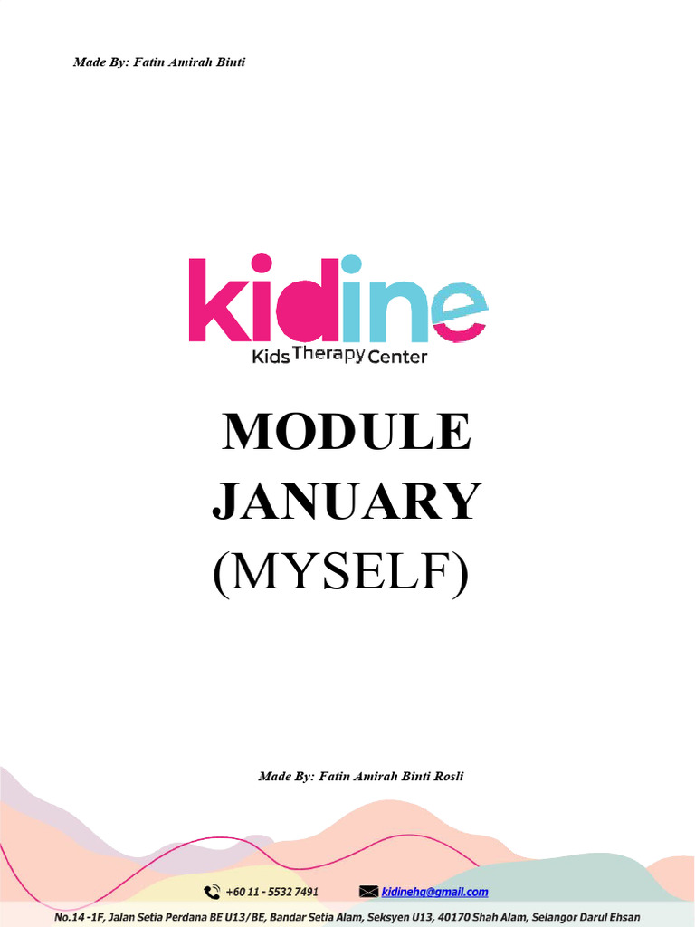 Weekly Craft and Activity Plan | PDF