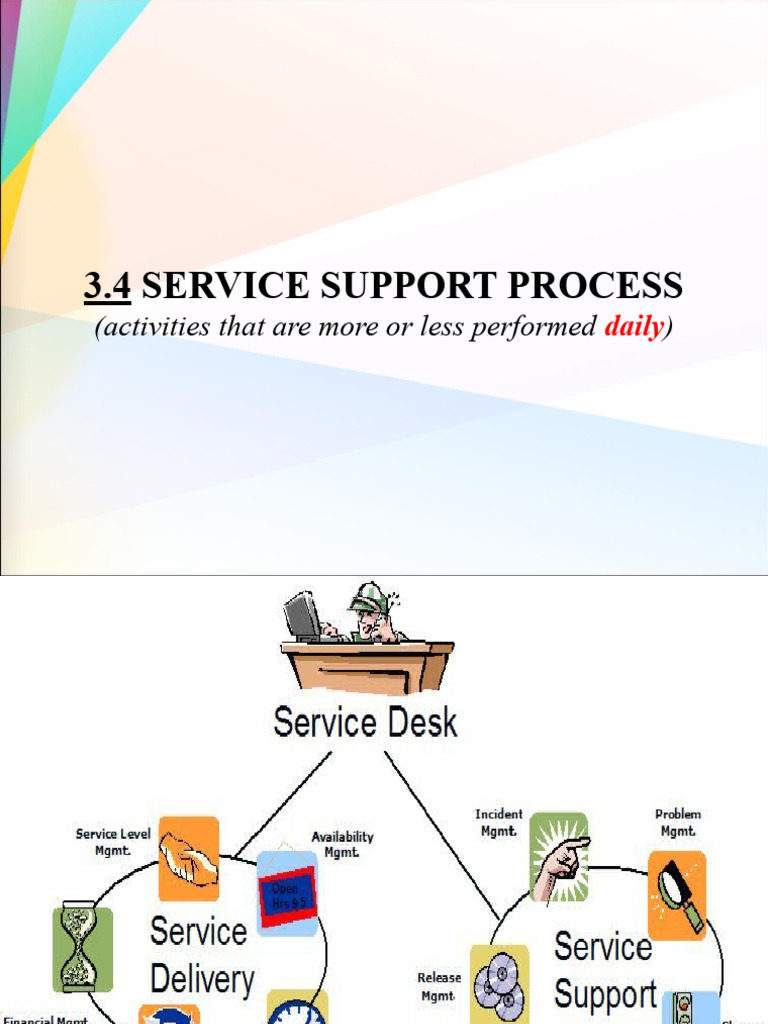 Chap 3.4 Service Support Process | PDF | It Service Management | Databases