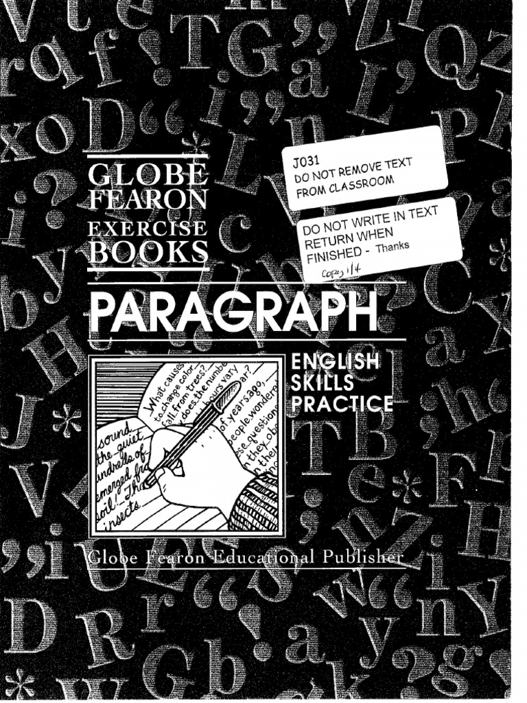 Globe Fearon Paragraph | PDF | Books | Libraries