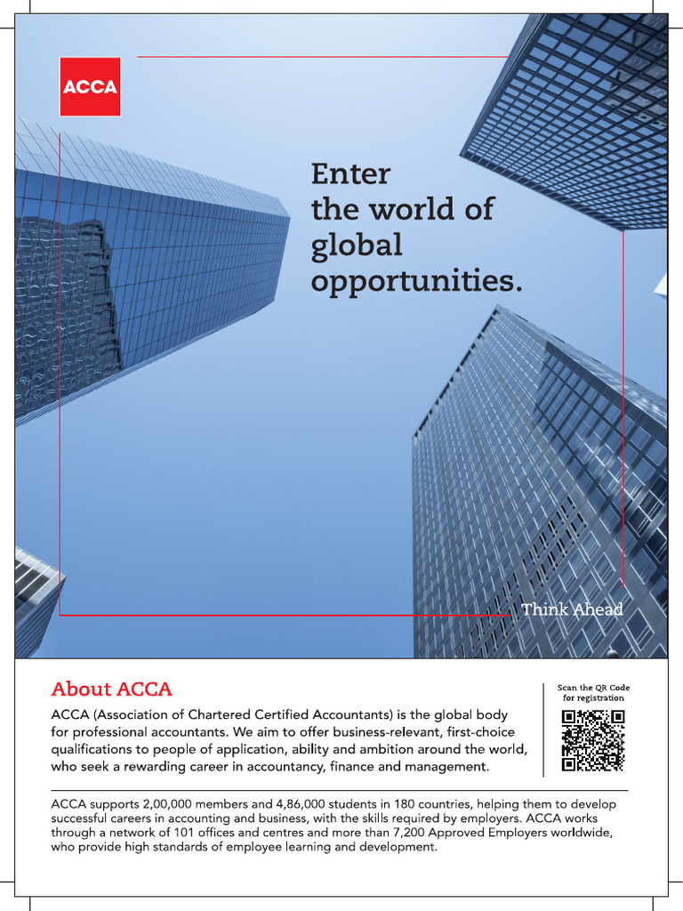 ACCA - Qualification Flyer | PDF