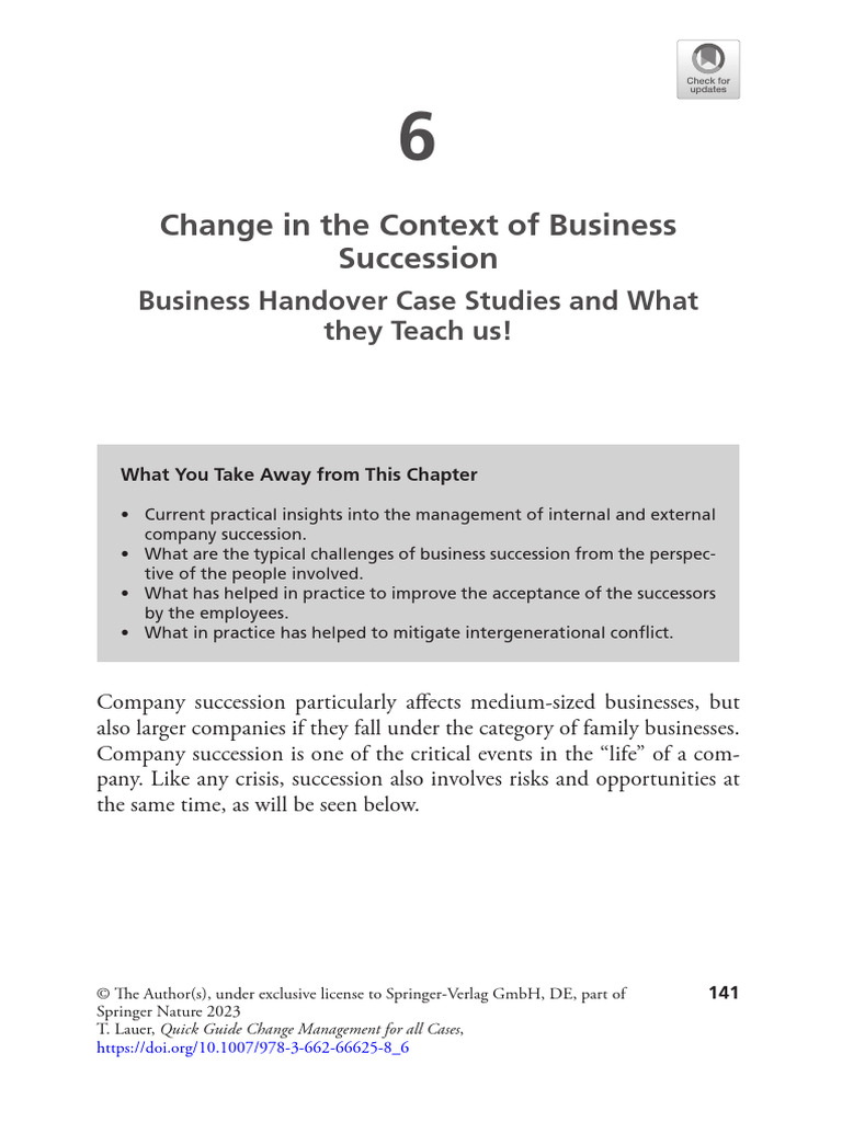 Chapter 6 | PDF | Small And Medium Sized Enterprises | Turnover ...