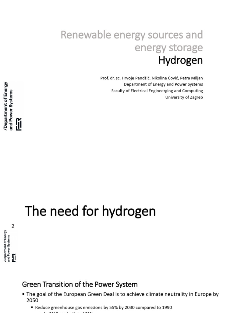 Hydrogen Pdf Energy Storage Fuel Cell