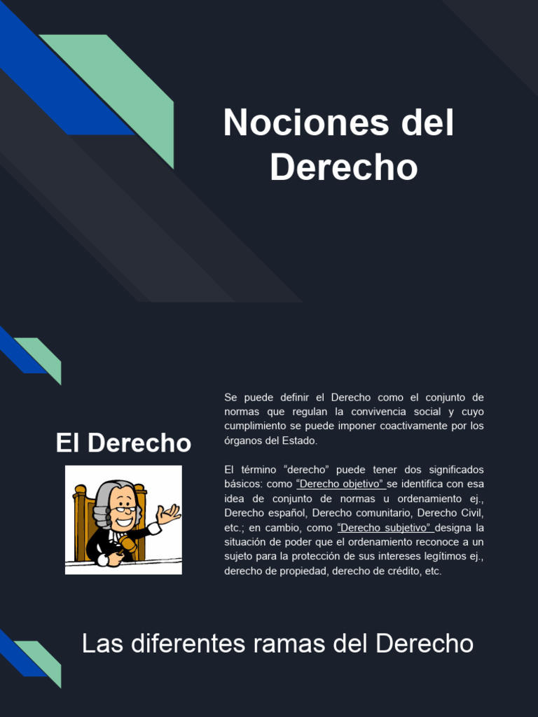 Nociones Del Derecho | PDF | Materialismo | Derecho Civil (Common Law)