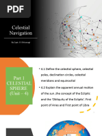 Celestial Navigation Chapter 4 Horizon System | PDF | Azimuth | Horizon
