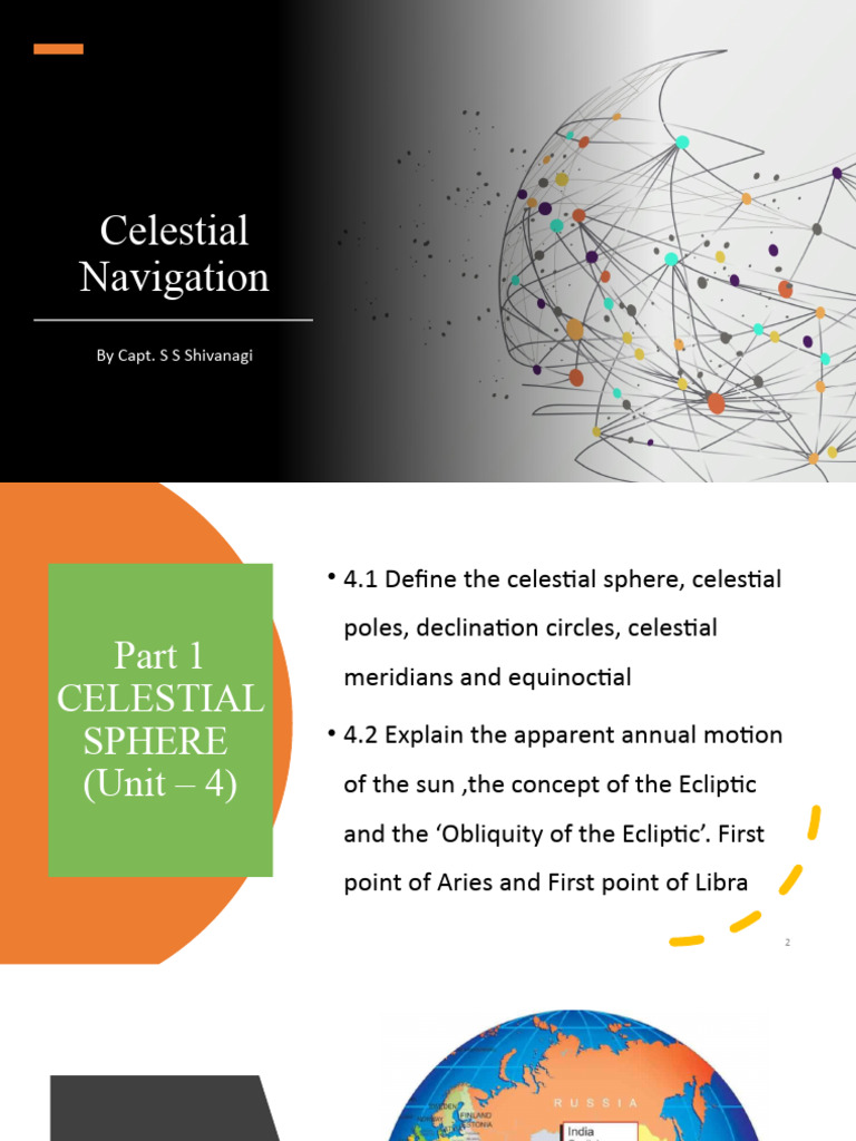 Sem 1 Cel Nav | PDF | Horizon | Sphere