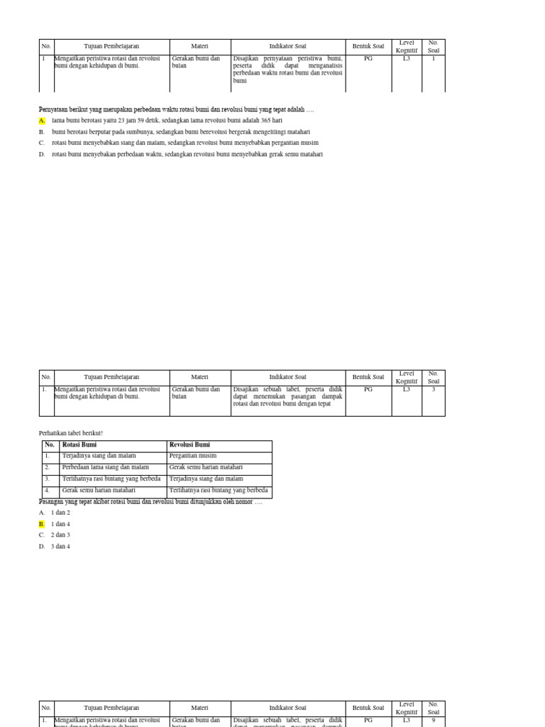 Soal Presentasi | PDF