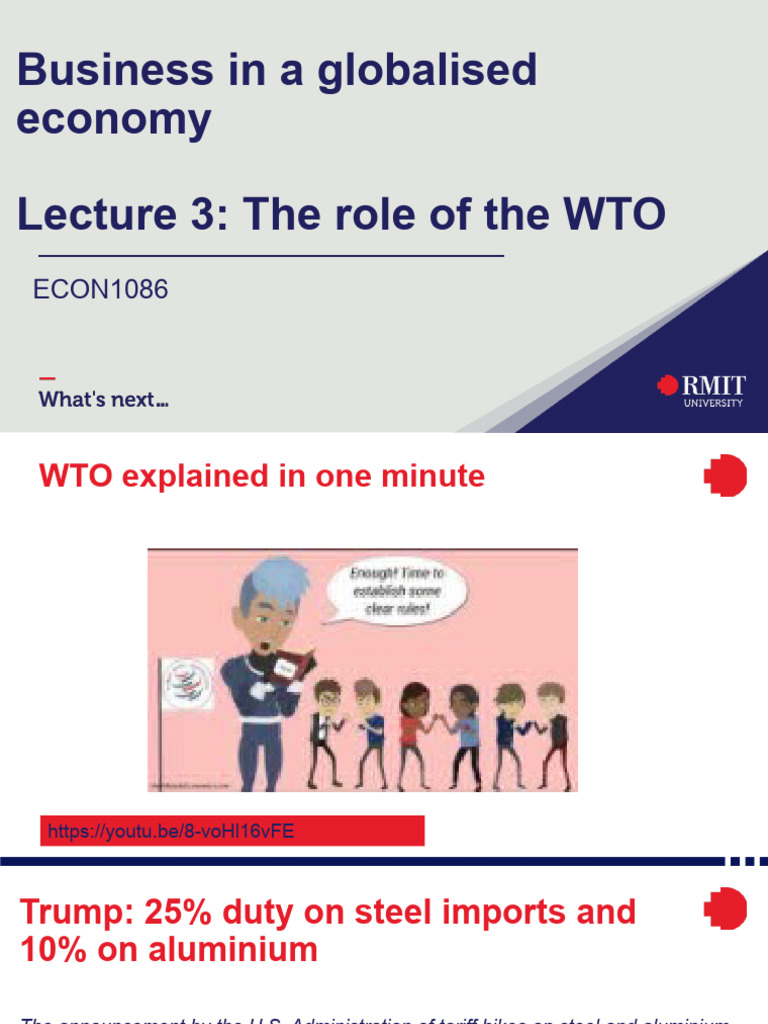 Lecture 3 For Class | PDF | Trips Agreement | Intellectual Property