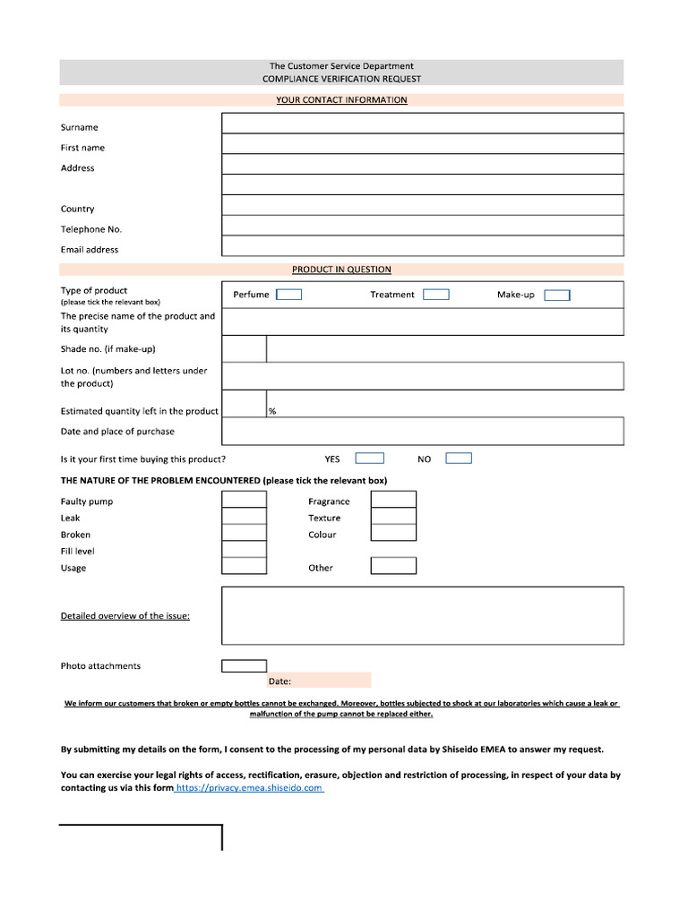 Quality Form en | PDF