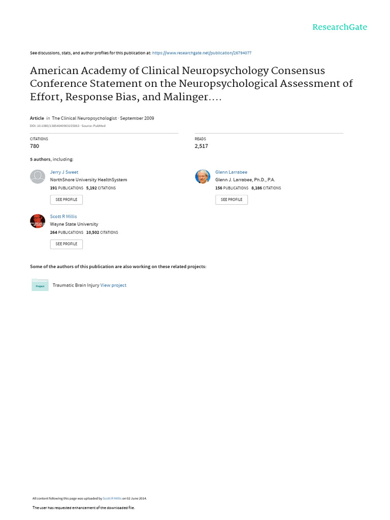 AACNConsensus Conference Statement 2009 | PDF | Diagnostic And ...