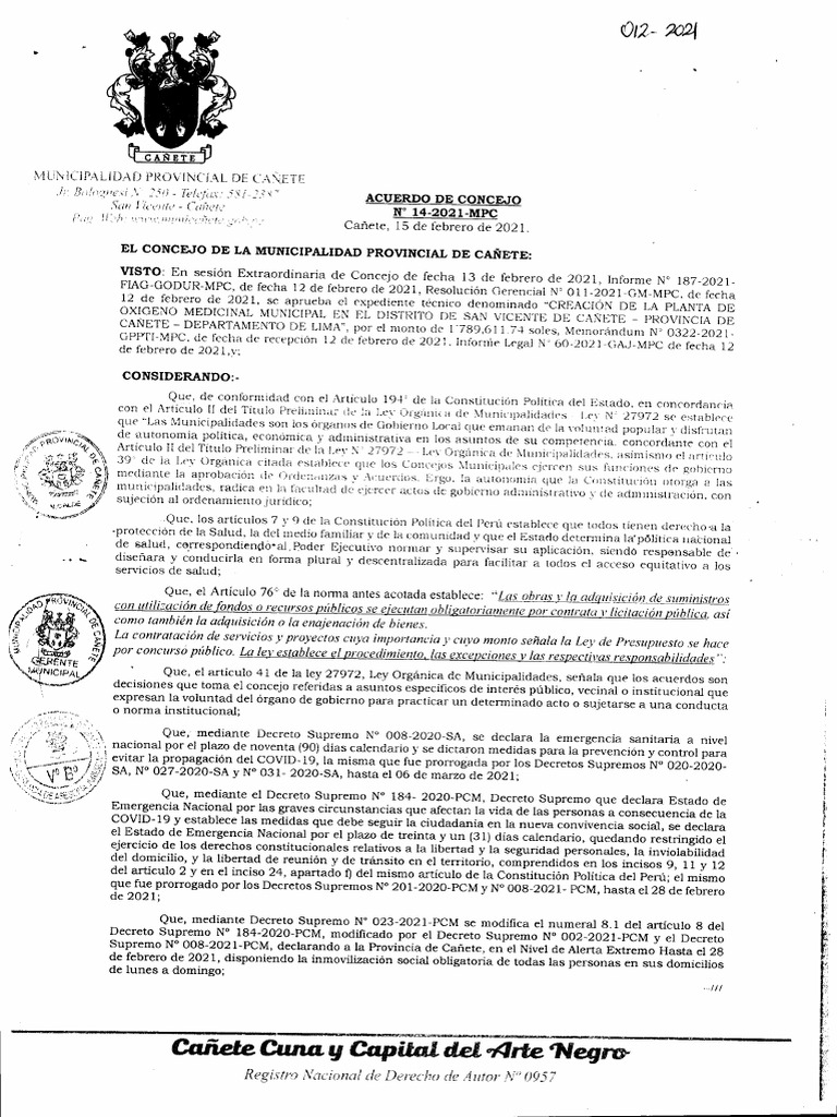 Cant 014-2021-MPC | PDF