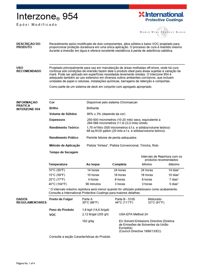 Interzone 954: Epóxi Modificado | PDF | Tecnologia e Engenharia
