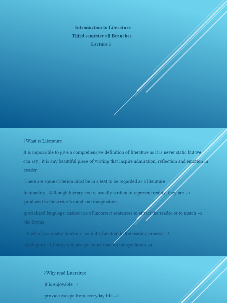 First Lecture 2022 | Download Free PDF | Poetry | Metaphor