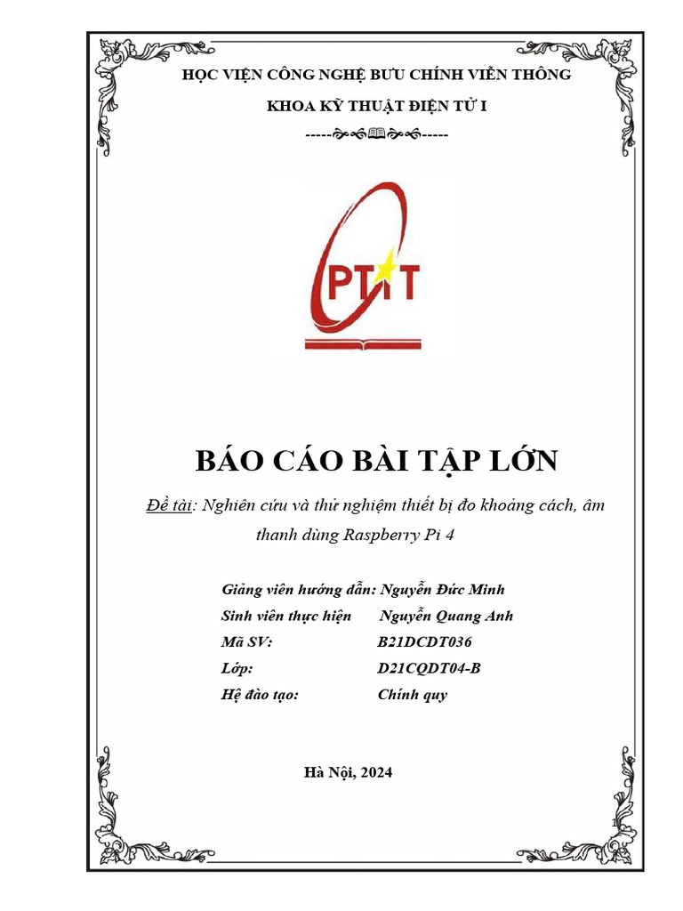 BTL Môn TH C Hành Cơ S | PDF