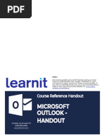 Outlook User's Manual | PDF | Microsoft Outlook | Mac Os