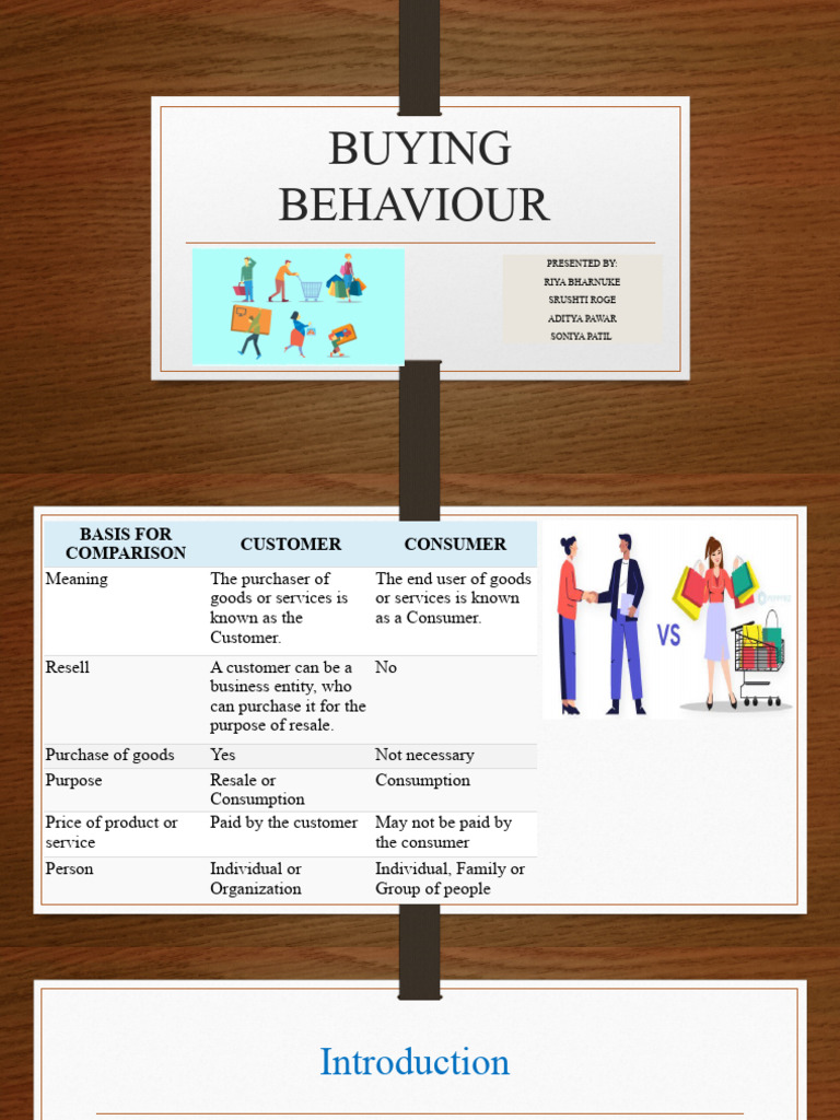 Buying Behaviour | PDF | Business