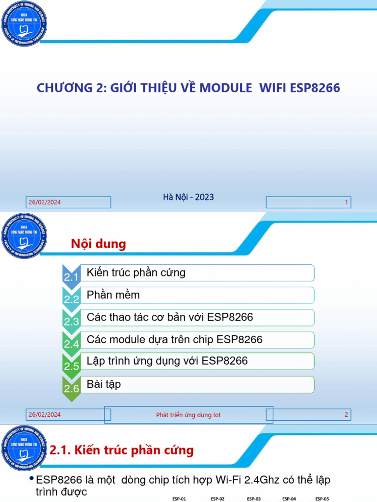 Chuong 2 Gioi Thieu Ve Module Wifi Esp8266 Pdf
