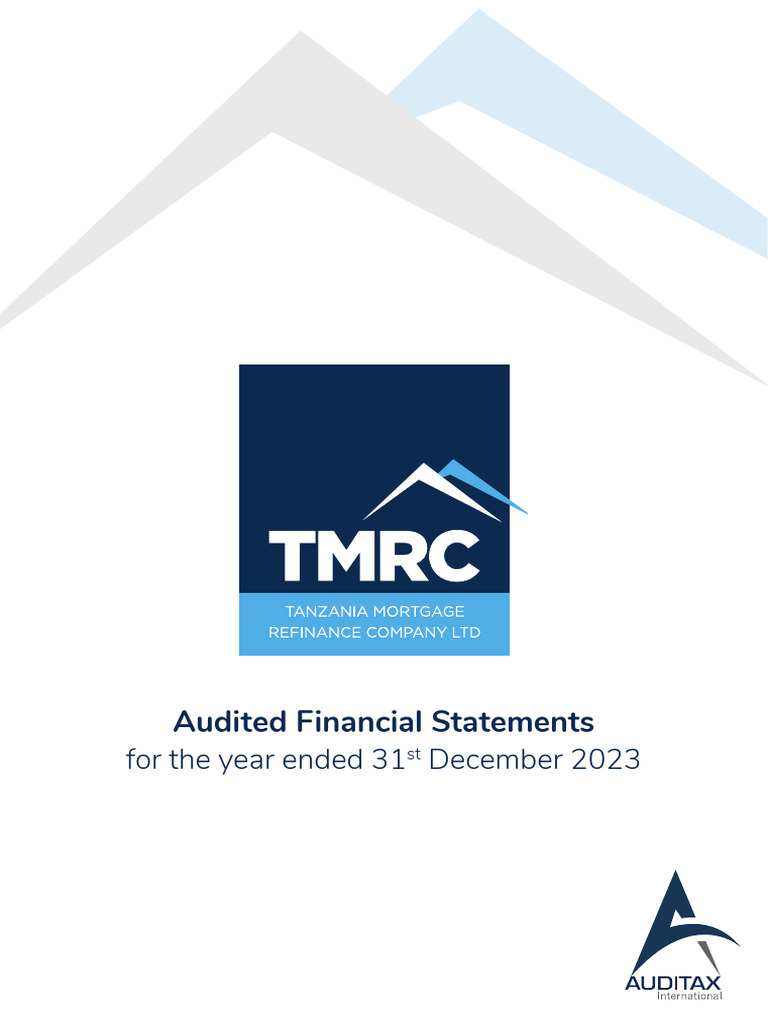 2023 Tmrc Audited Financial Statements | PDF | Financial Risk | Internal Control