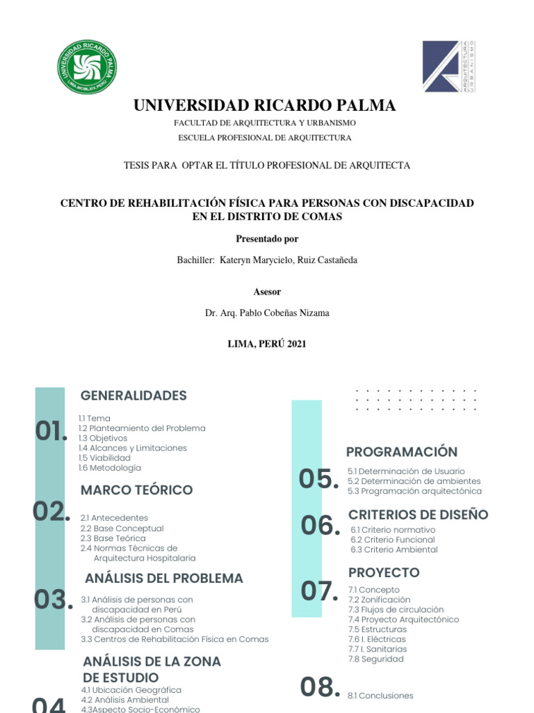 T030 - 74927603 - T Ruiz Castañeda Kateryn Marycielo | PDF | Accesibilidad | Invalidez