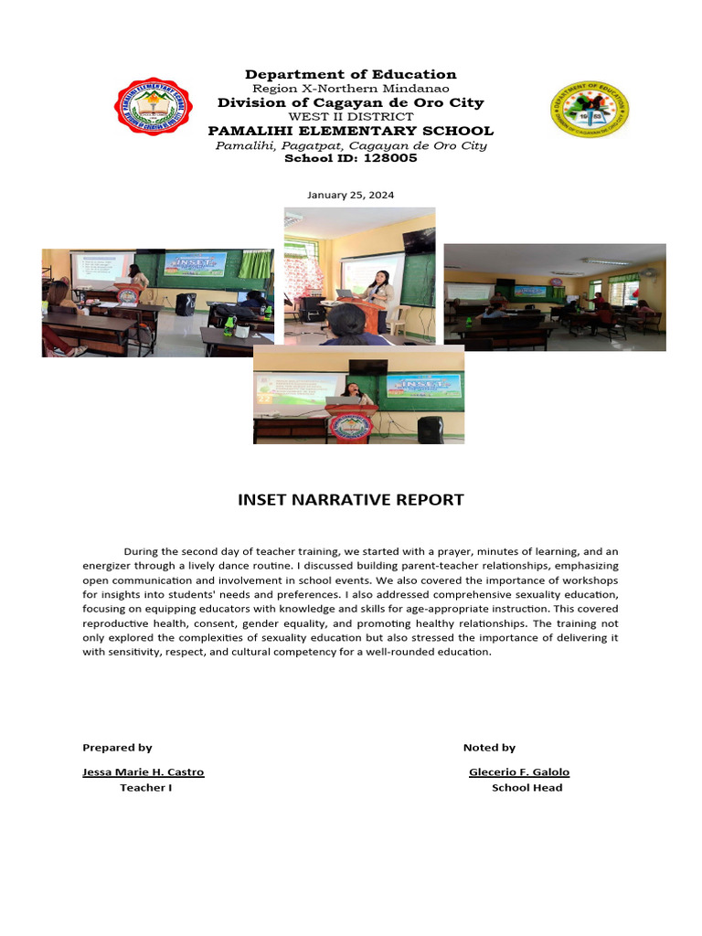 Lac Session Report | PDF | Sex Education | Teachers