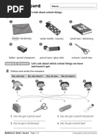 Beehive 2 Unit 3 Test | PDF | Zoology