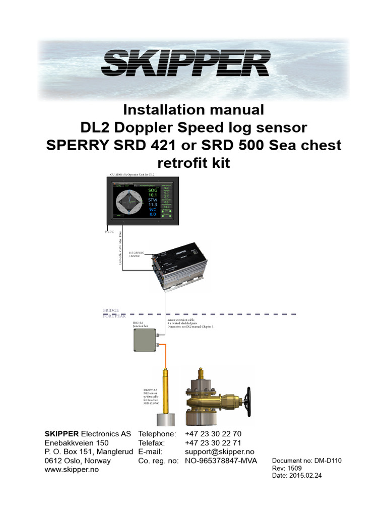 DM-D110 Inst Manual DL2 Sperry SRD421 - 500 Retrofit | PDF | Computer ...