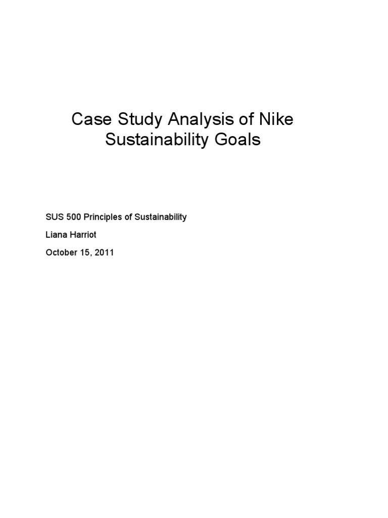 Nike Case Study Analysisv2 | PDF | Corporate Social Responsibility ...