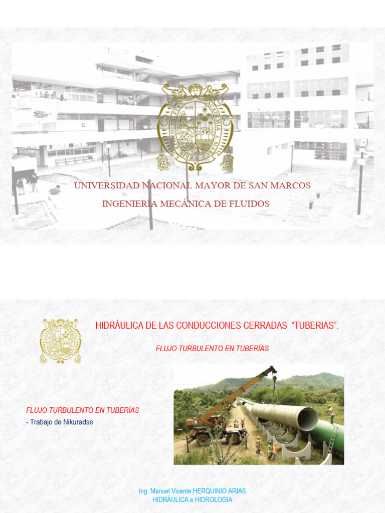 Flujo Turbulento en Tuberías: Estudio de Nikuradse | PDF | Turbulencia ...