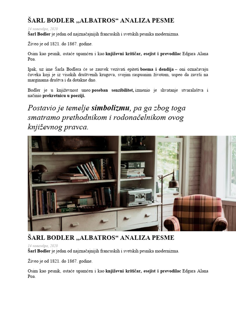 Šarl Bodler | PDF
