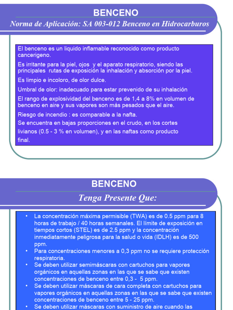 Riesgos y Efectos del Benceno | PDF | Benceno | Leucemia