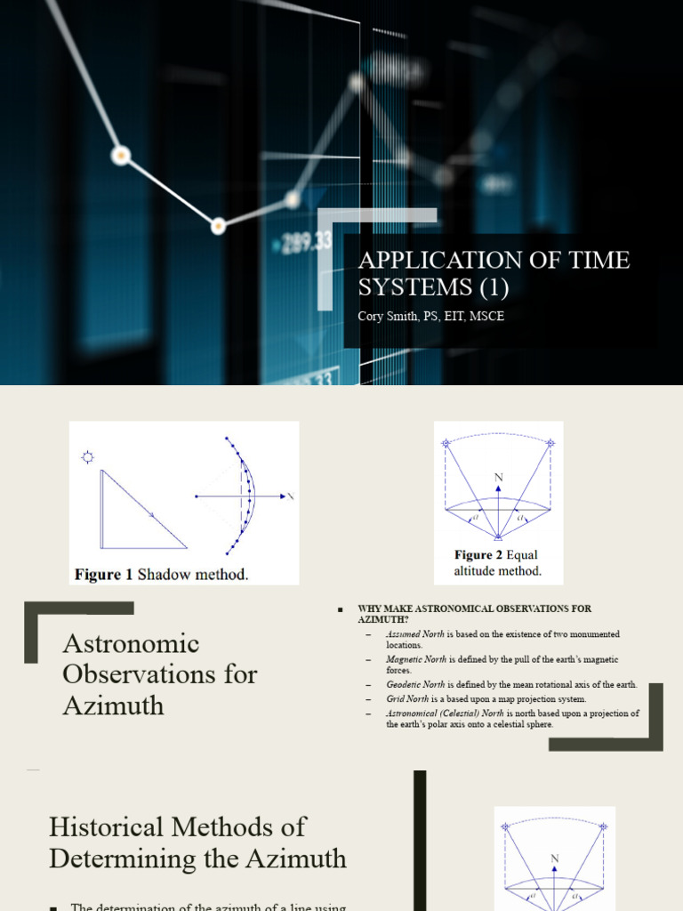 Application of Time Systems | PDF | Azimuth | Trigonometric Functions