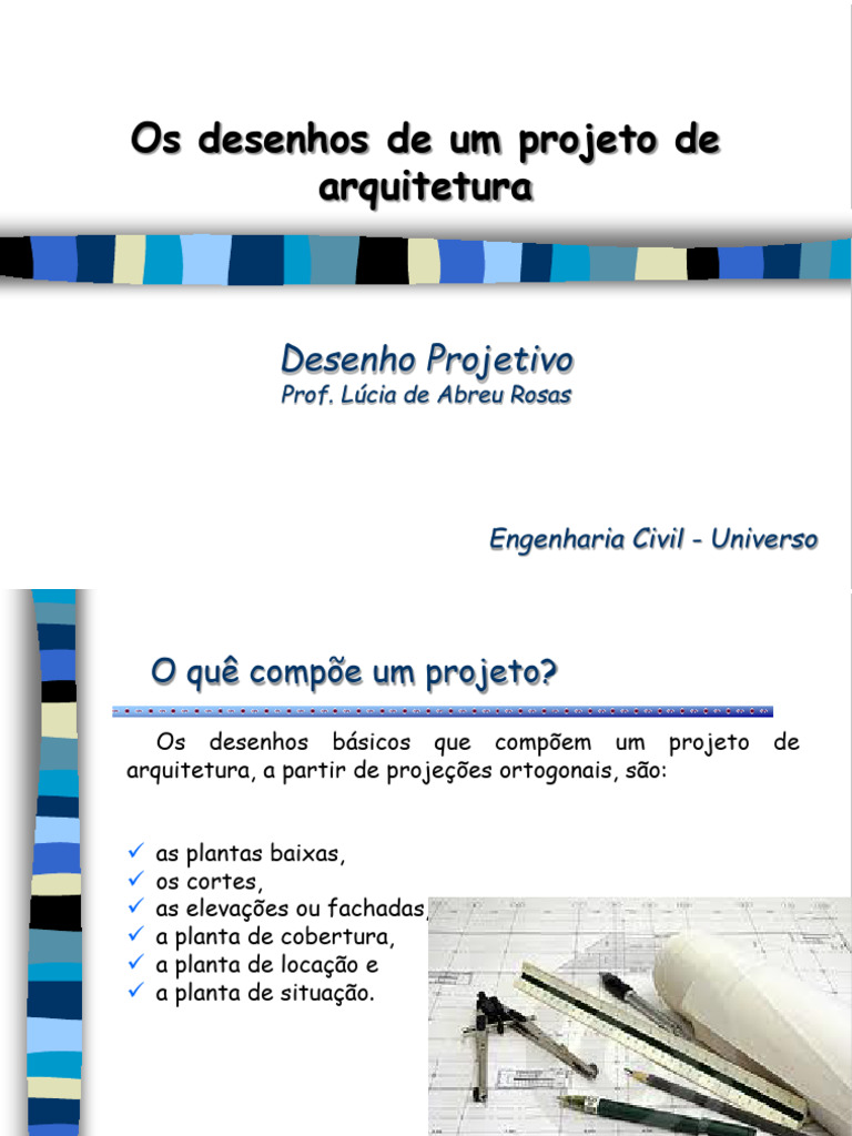2 - Principais Desenhos de Um Projeto | PDF | Teto