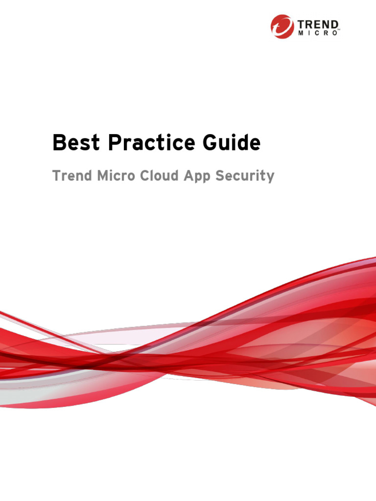 Trend Micro Cloud App Security Best Practice Guide | PDF | Gmail | Share Point