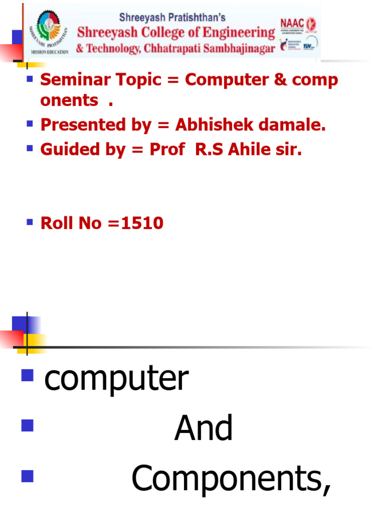 Introduction to Computers | PDF | Computer Data Storage | Input/Output