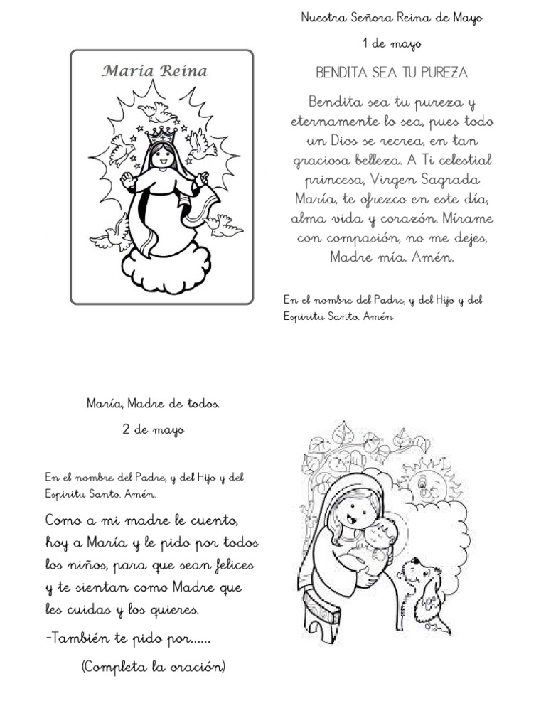 Una Imagen de María para Cada Día | PDF | María, madre de Jesús | Oración
