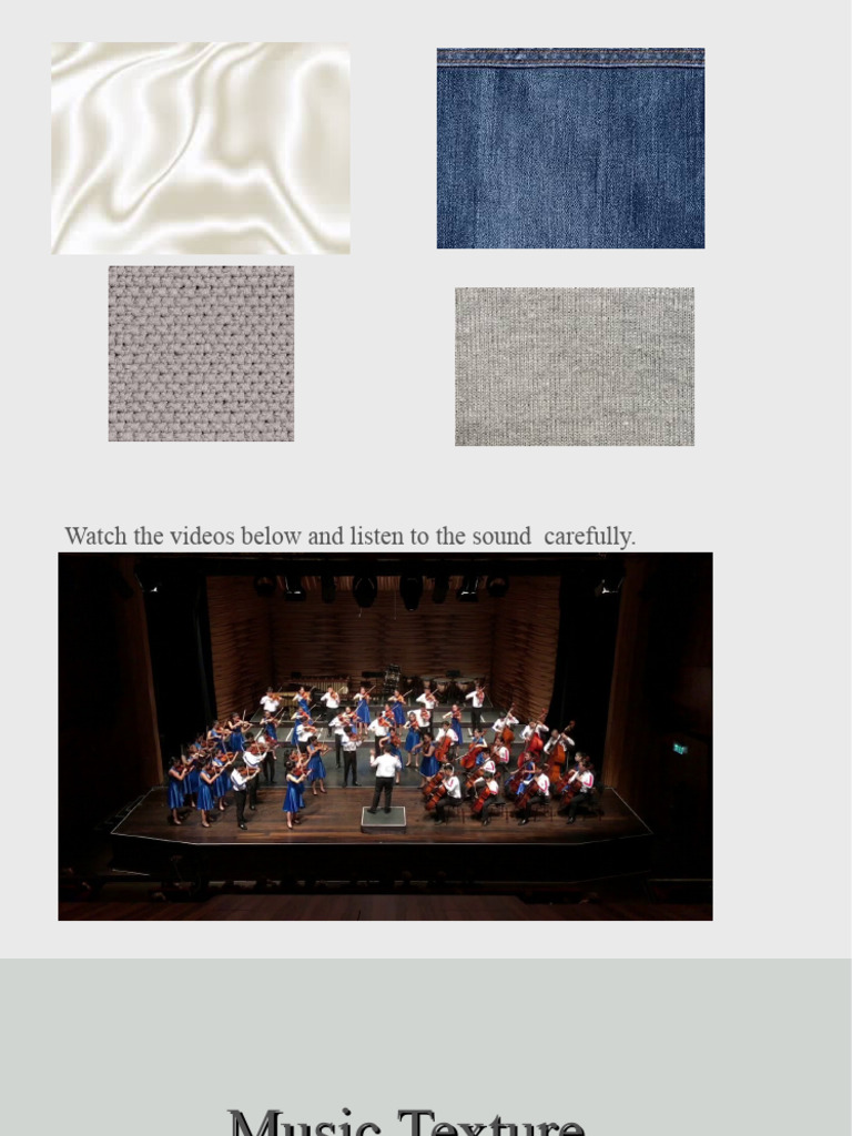 Texture - Grade 8 | PDF | Harmony | Musicology