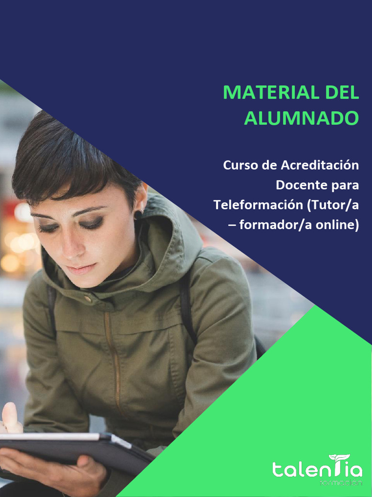 01_Módulo 2. Curso de Acreditación Docente para Teleformación (Tutora – formadora online) | PDF ...