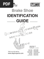 Brake Shoe Identification Chart | PDF | Brake | Vehicles