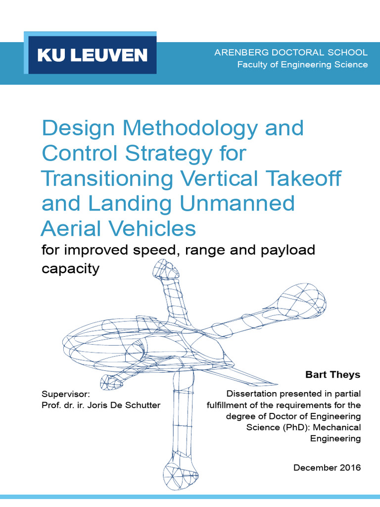 Design Methodology and Control Strategy For Transitioning VTOL UAVs | PDF