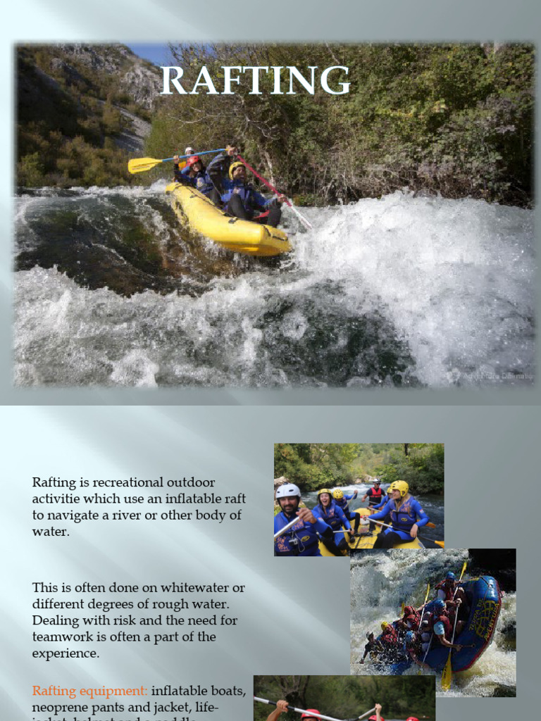 An Unusual Sport - Rafting | PDF
