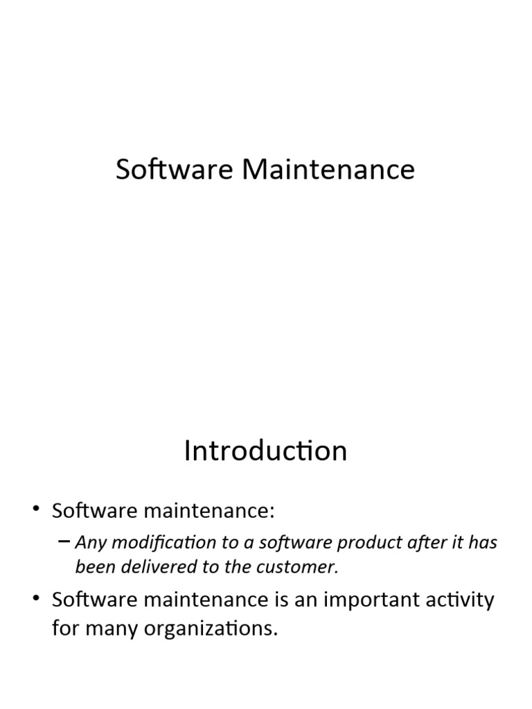 Software Maintenance Essentials | PDF | Software | Computer Science