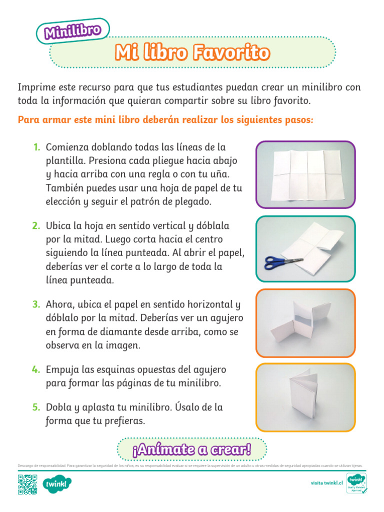 Minilibro Mi Libro Favorito - Ver - 2 | PDF