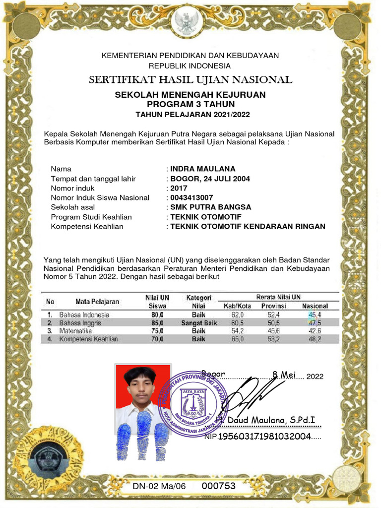 Skhun SMK 2022 | PDF