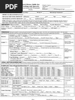 SSI-4 Fluency Report Template | PDF | Stuttering | Fluency