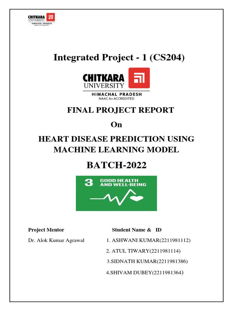 Final Report | Download Free PDF | Dependent And Independent Variables | Machine Learning