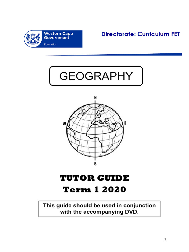 Geography Tutor Guide Term 1 | PDF | Weather | Geomorphology