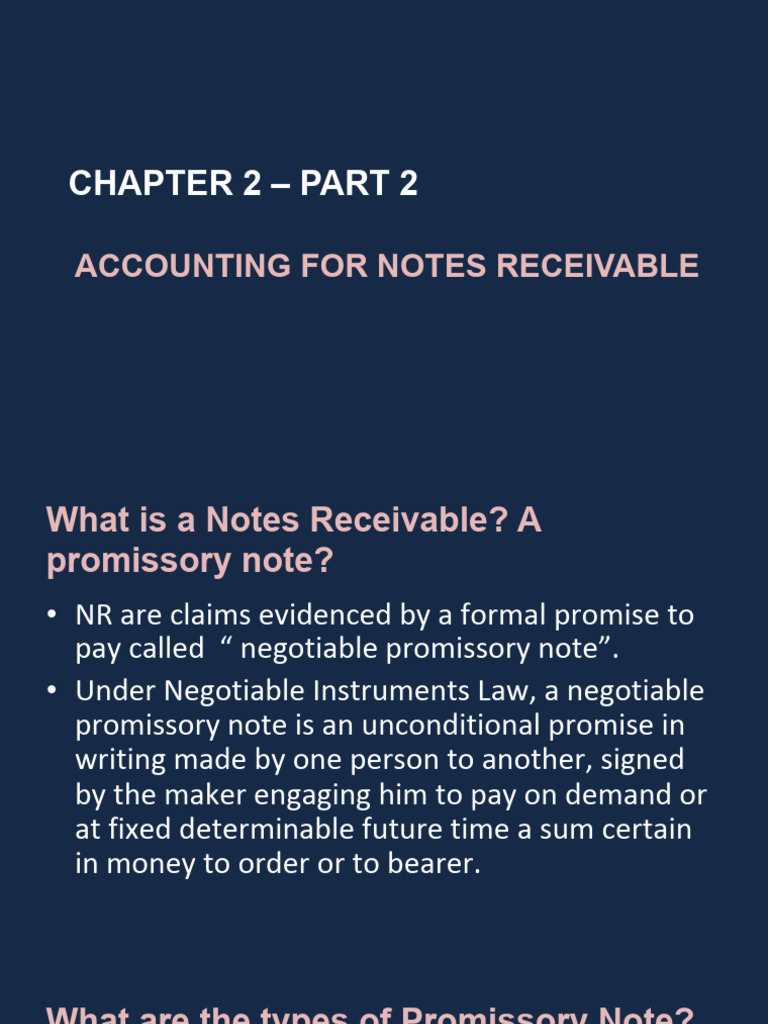 Receivables - 2021 - Part 2 | PDF