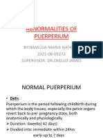 Puerperal Sepsis | PDF | Childbirth | Postpartum Period
